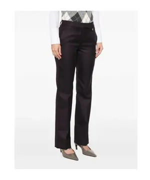 Burberry Casual Trousers With Belt Loops
