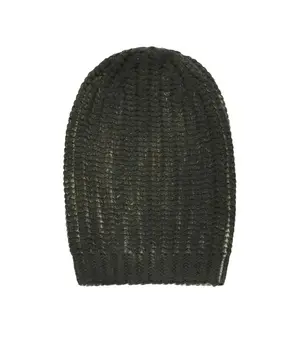 Avant Toi Ribbed Knit Beanie Hat