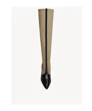THE ROW 90mm Mesh Knee-high Boots