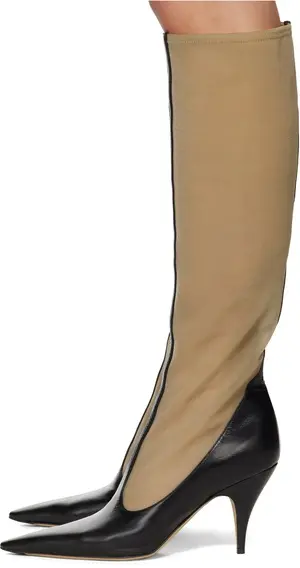 THE ROW 90mm Mesh Knee-high Boots
