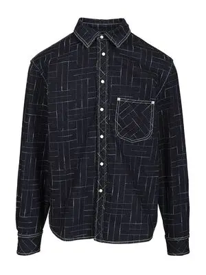 Kenzo Long Sleeve Buttoned Shirt - Black