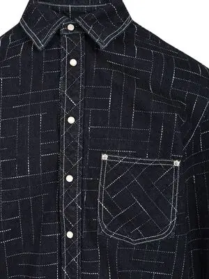 Kenzo Long Sleeve Buttoned Shirt
