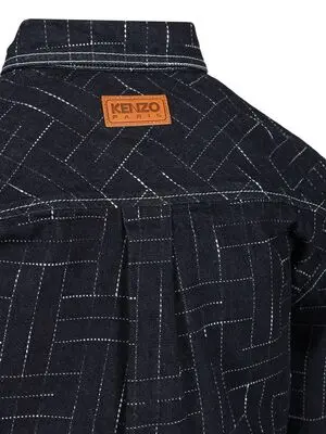 Kenzo Long Sleeve Buttoned Shirt