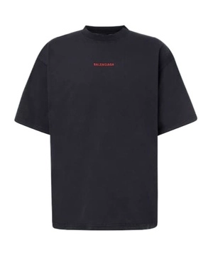Balenciaga Logo Cotton Jersey T-shirt