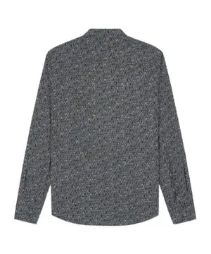Armani Exchange Slim Fit Shirt In Stretch Cotton Poplin