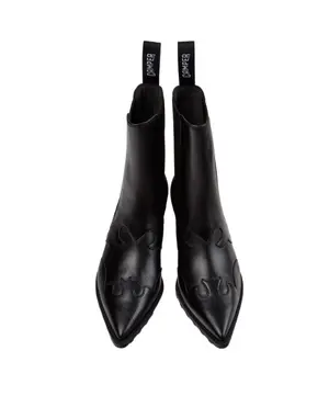 Camper Leather Ankle Boots - Black