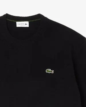 Lacoste Logo Patch Crewneck Sweatshirt
