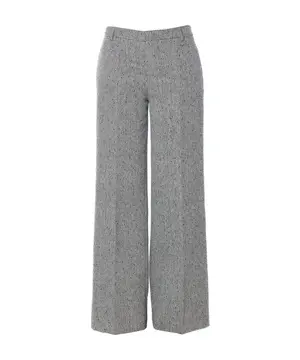 ERMANNO FIRENZE Wide-leg Trousers - Gray