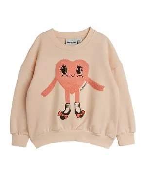 MINI RODINI Heart-detail Sweatshirt