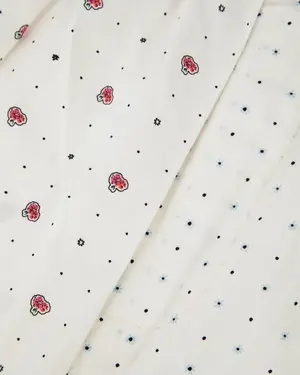 Maison Labiche Printed Elastic Waist Shorts