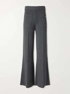 VICTORIA BECKHAM Alina Merino Wool And Cashmere-blend Pants