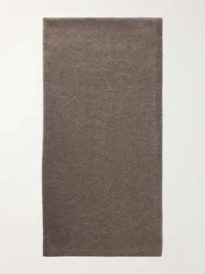 Nour Hammour Cashmere Scarf - Beige