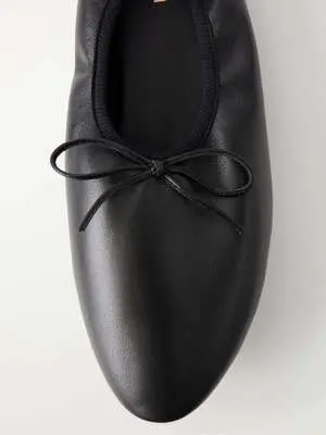 JAMIE HALLER The High Vamp Leather Ballet Flats
