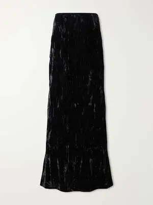 Anna Sui Velvet Maxi Skirt