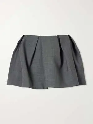 SHUSHU/TONG Wool-blend Mini Skirt
