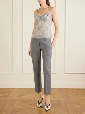 Alexander McQueen Wool Straight-leg Pants