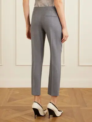 Alexander McQueen Wool Straight-leg Pants