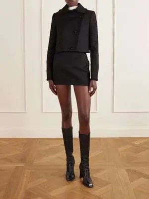 Alexander McQueen Wool And Mohair-blend Tweed Blazer