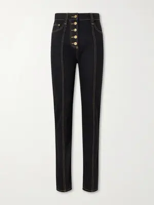 Versace Straight-leg Jeans - Black
