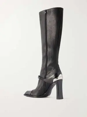 Alexander McQueen Niko Leather Boots