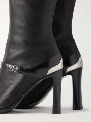 Alexander McQueen Niko Leather Boots