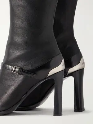 Alexander McQueen Niko Leather Boots