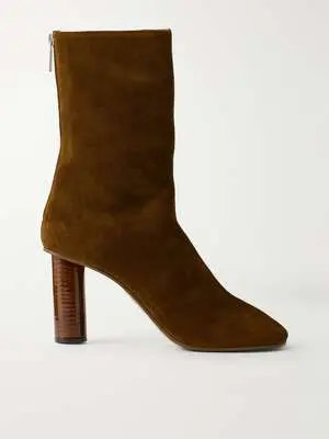 Paris Texas Alice 85 Suede Ankle Boots