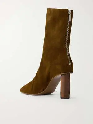 Paris Texas Alice 85 Suede Ankle Boots