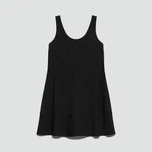Theory Flared Tank Dress In Good Linen
