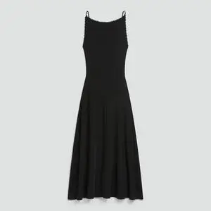 Theory Rayon Knit Square Neck Dress