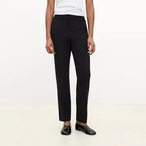 Theory Marcee Pant In Good Wool - Black