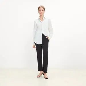 Theory Marcee Pant In Admiral Crepe Black