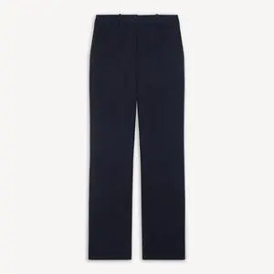 Theory Marcee Pant In Admiral Crepe - Midnight Navy