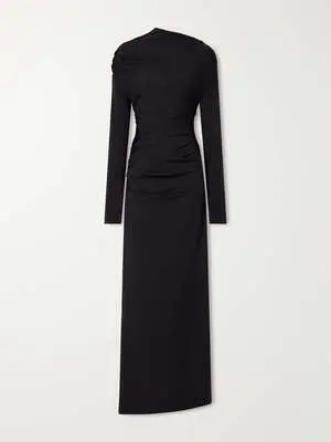 Victoria Beckham Draped Stretch-jersey Gown