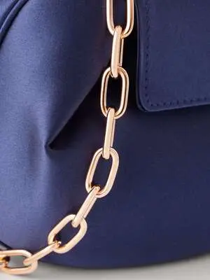 Gabriela Hearst Soft Demi Satin Clutch