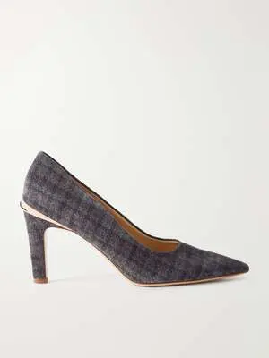 Gabriela Hearst Edwina 75 Suede Pumps