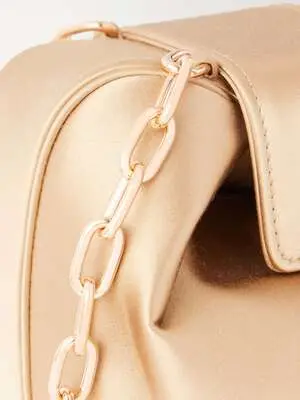 Gabriela Hearst Soft Demi Satin Clutch