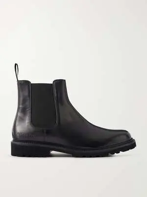 COMMON PROJECTS Leather Chelsea Boots - Black