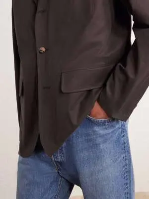 De Bonne Facture Métier Cotton-twill Suit Jacket