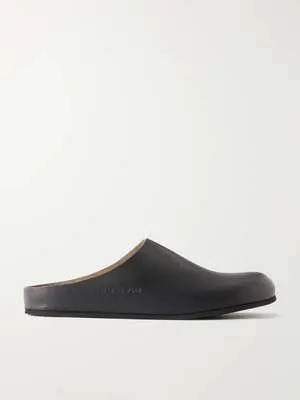 COMMON PROJECTS Leather Clogs - Black