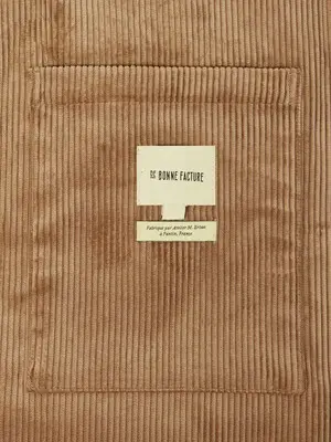 De Bonne Facture Métier Cotton-corduroy Suit Jacket