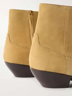 Celine Leon Suede Boots