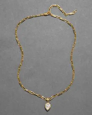 Alexis Bittar Asterales Solitaire Charm Necklace