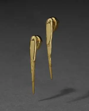 Alexis Bittar Asterales Spear Front Back Earrings