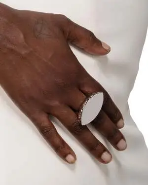 Alexis Bittar Brut Slice Ring - Silver