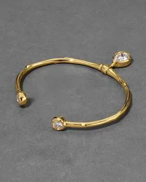 Alexis Bittar Asterales Solitaire Charm Cuff Bracelet