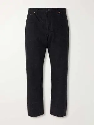 KAPTAIN SUNSHINE Straight-leg Selvedge Jeans - Black