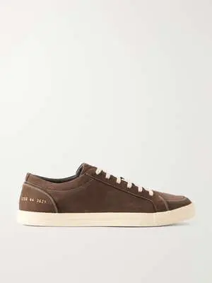 COMMON PROJECTS Premium Skate Nubuck Sneakers - Brown