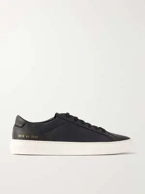 COMMON PROJECTS Achilles Full-grain Leather Sneakers - Black