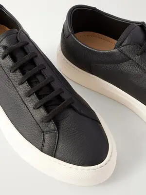 COMMON PROJECTS Achilles Full-grain Leather Sneakers - Black